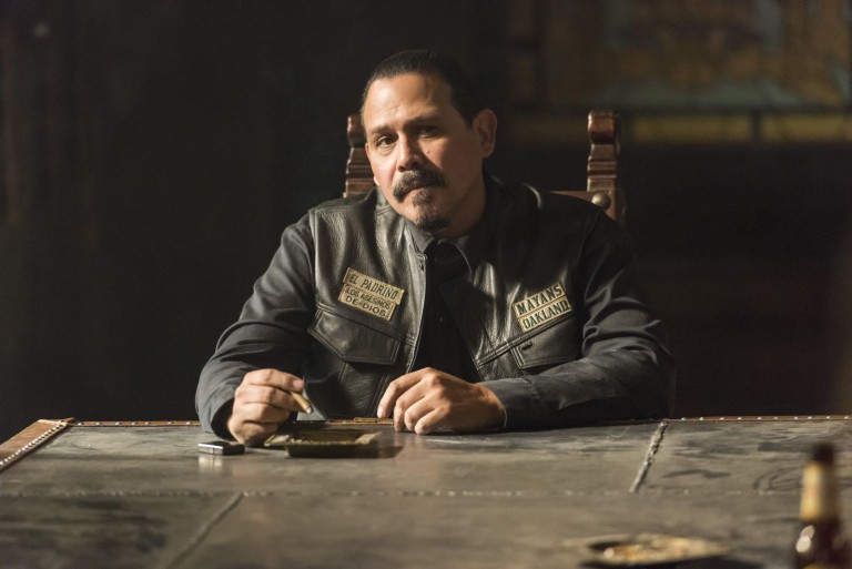 MAYANS M.C. - Pictured: Emilio Rivera as Marcus Alvarez. CR: Prashant ...
